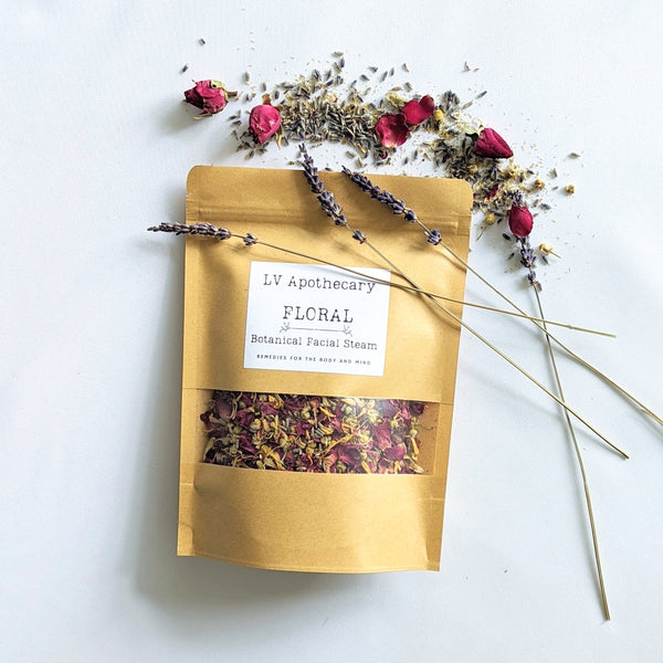 Botanical Facial Steam - Floral – LV APOTHECARY